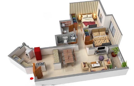 Vasathi Avante - 2 & 3 BHK Apartments in Rachenahalli, Bengaluru