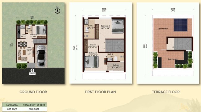 Sameera Haven Crest - 3 BHK Villas in Vengambakkam, Chennai