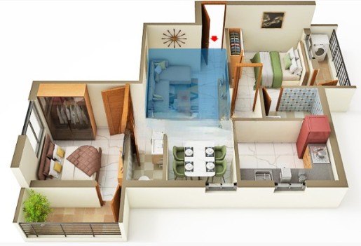 MP Kumudham Enclave - 1 & 2 BHK Apartments in Kundrathur, Chennai